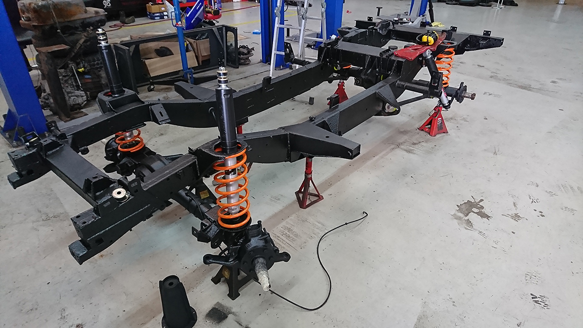 Check the Condition of Your Land Rover Defender Chassis